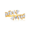 Graduated Diamond Wrap Ring