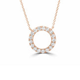 Circle of Life Large Diamond Pendant